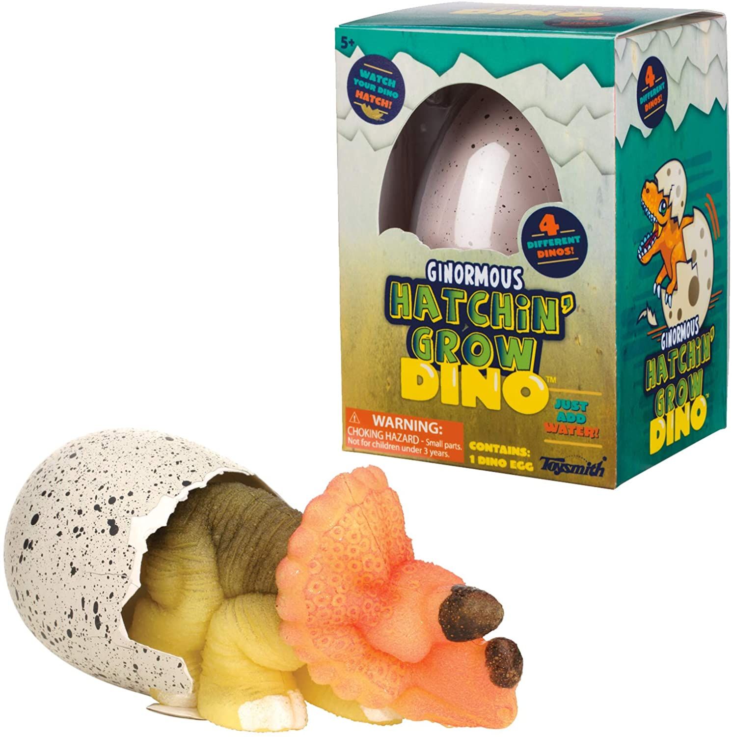 Ginormous Hatchin' Grow Dino Egg - Toys & Co. - Toysmith