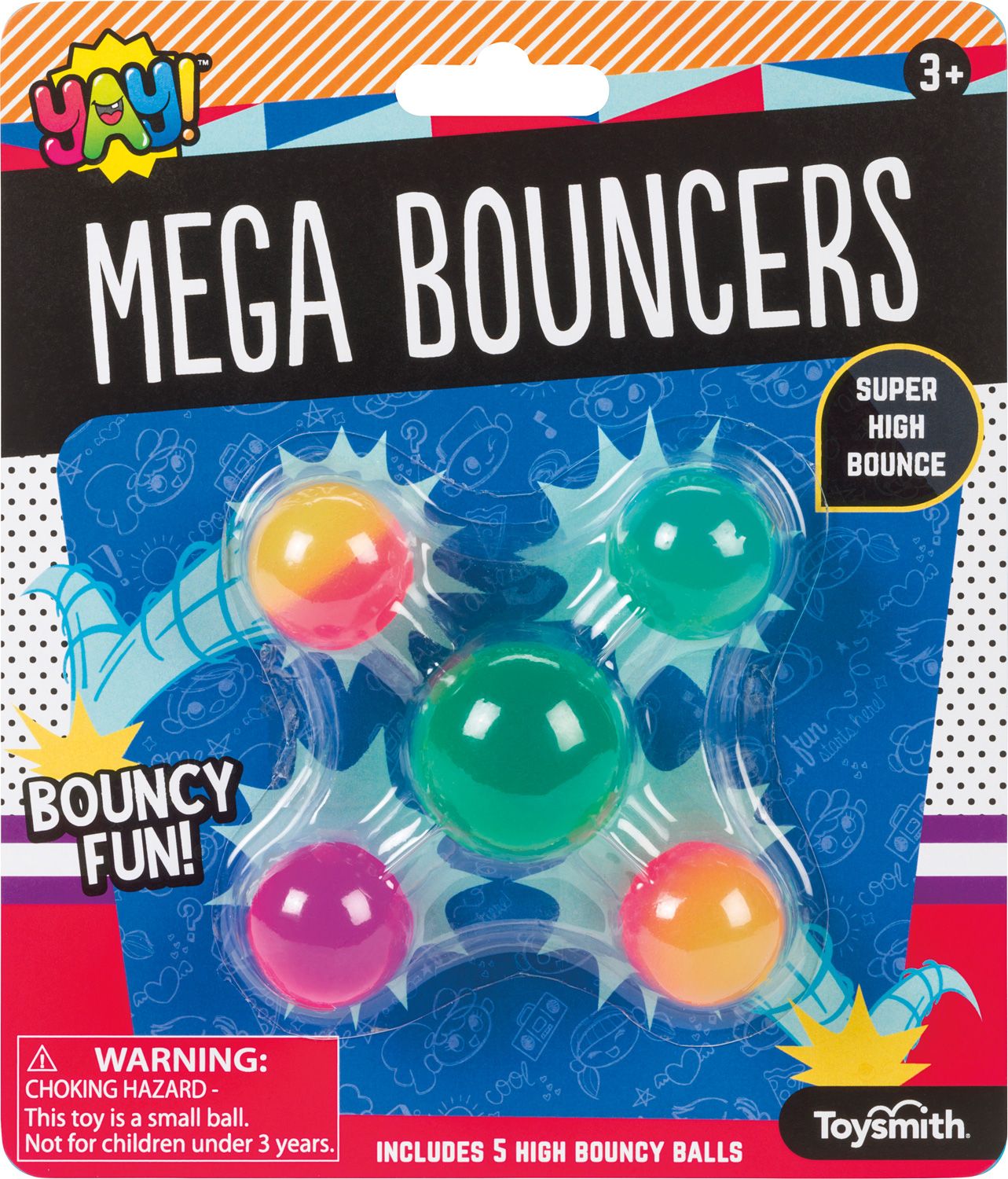 Mega Bouncers (Colors May Vary) - Toys & Co. - Toysmith