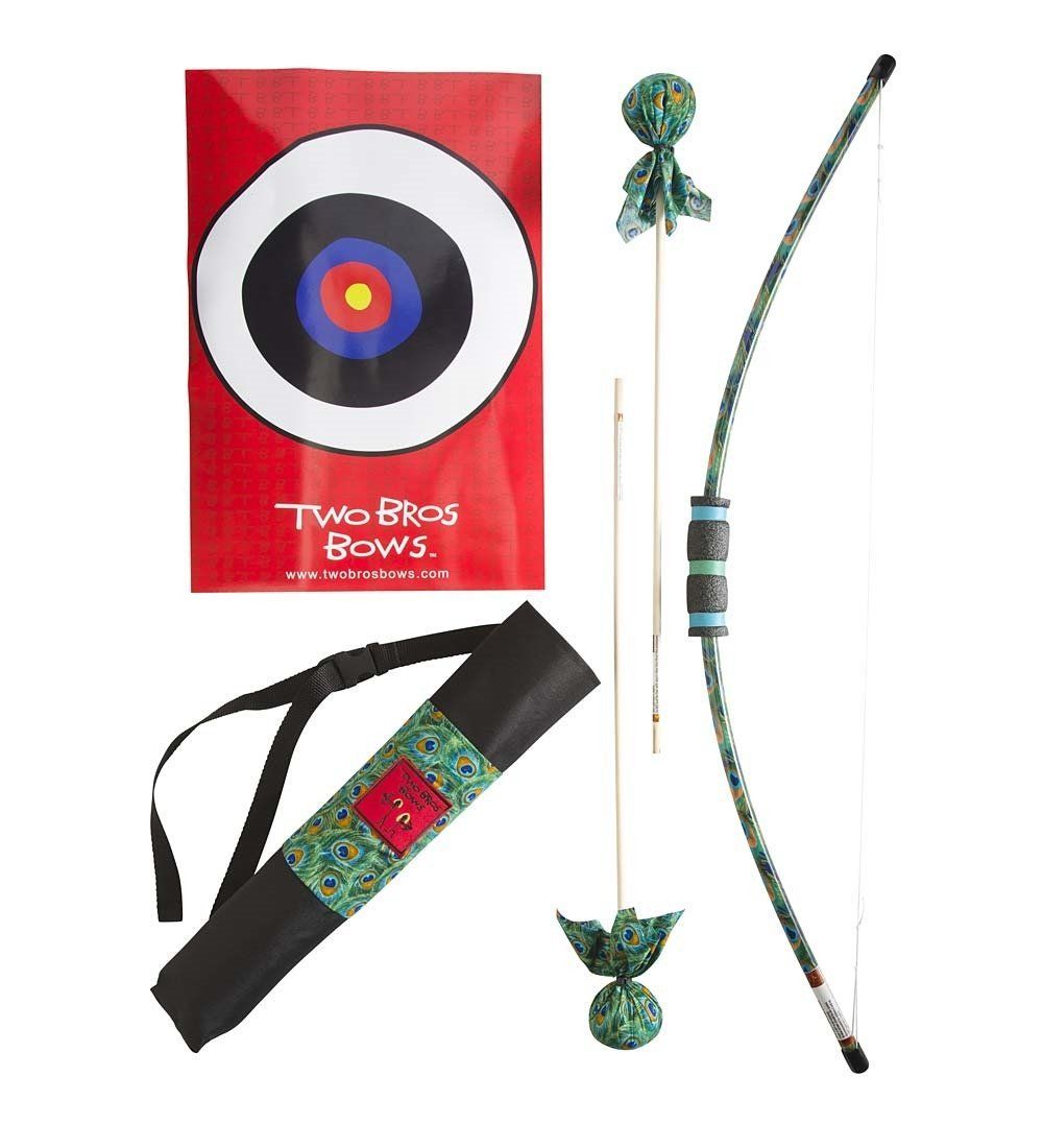 Peacock Bow & 2 Arrows Boxed Set - Toys & Co. - Two Bros Bows