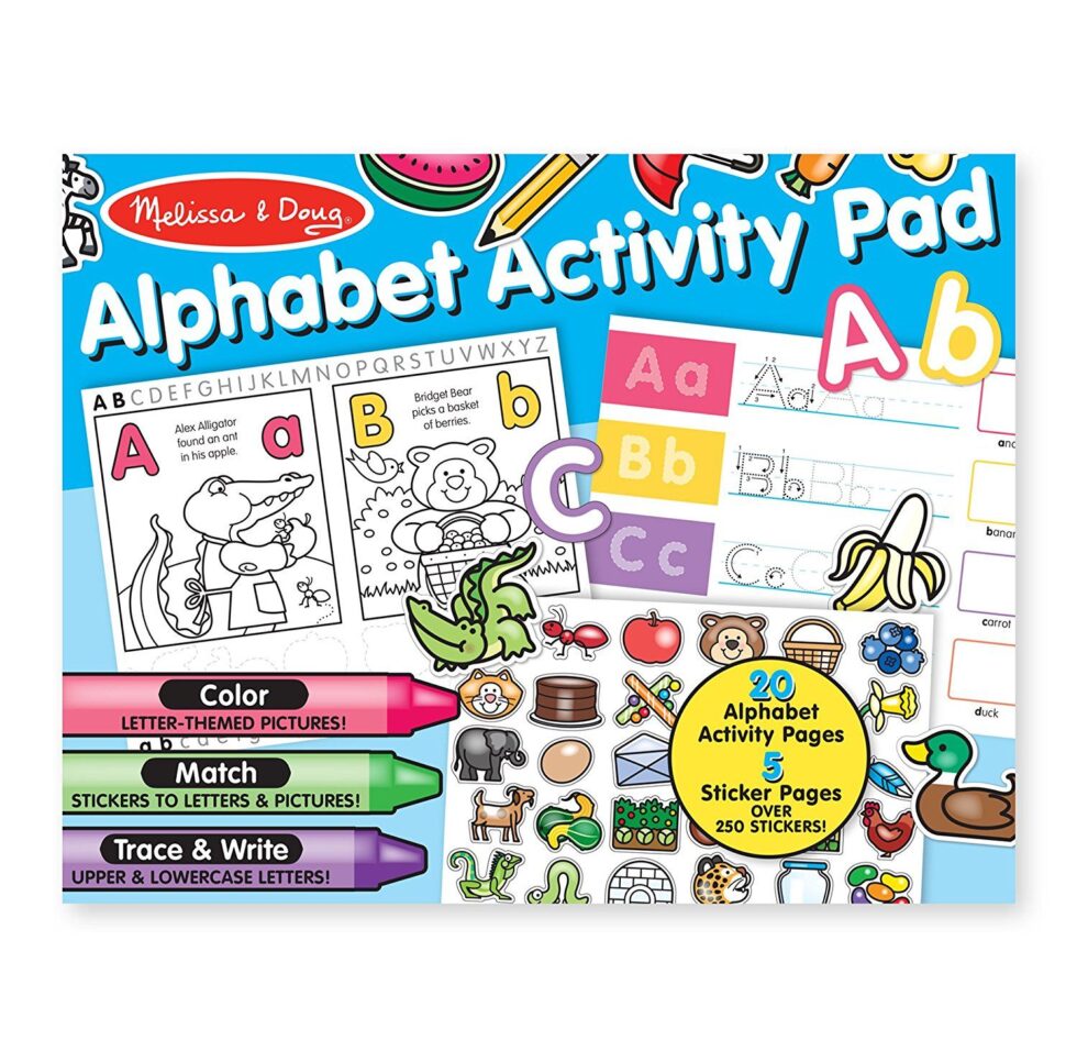 Alphabet Activity Pad - Melissa & Doug - Toys & Co.